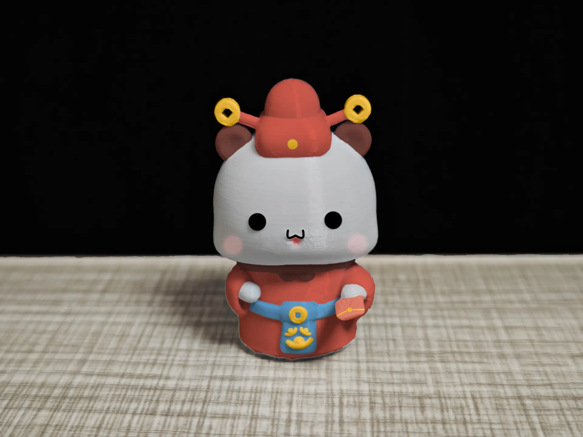 Couple Bear Series-God of Wealth Yier One and Two by J.Z.D. - MakerWorld