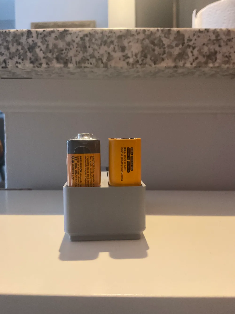 9V Battery Gridfinity 1x2 Safe Upside Down by Michael Walter - MakerWorld