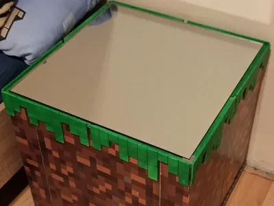 Minecraft coffee table - Free 3D Print Model - MakerWorld