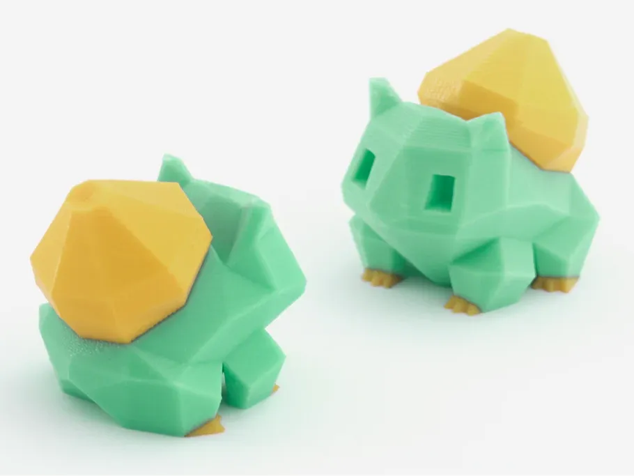 Low-Poly Bulbasaur Remixed by Shadowcreations13 - MakerWorld