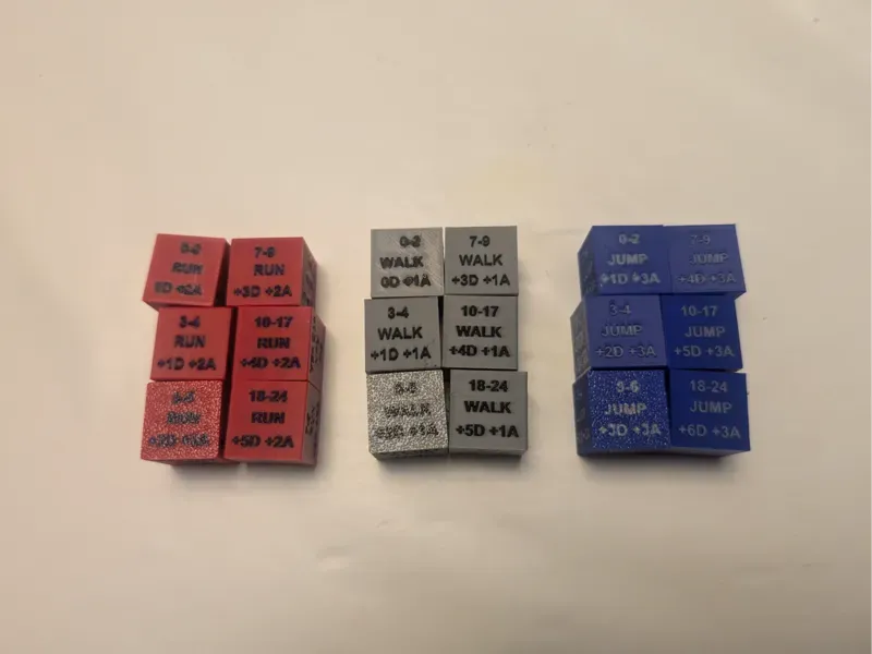 Battletech Movement Dice Remixed by 5 toed sloth - MakerWorld