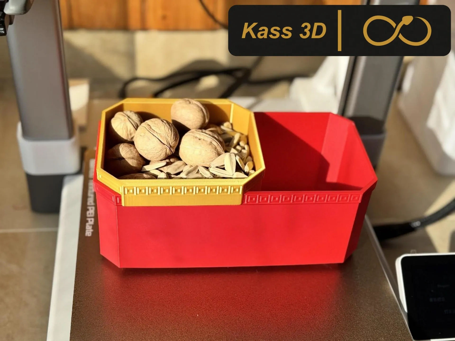 Lazy Nuts Box by Kass 3D Lab - MakerWorld