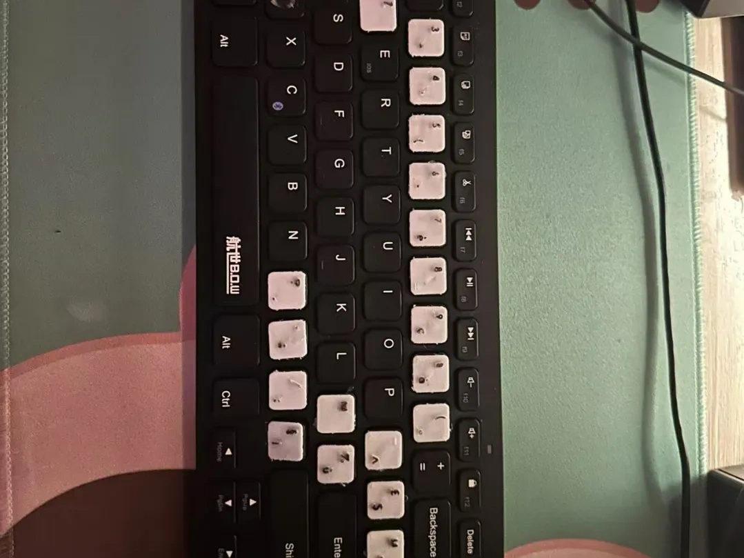 French AZQSW keycaps by James Khan - MakerWorld