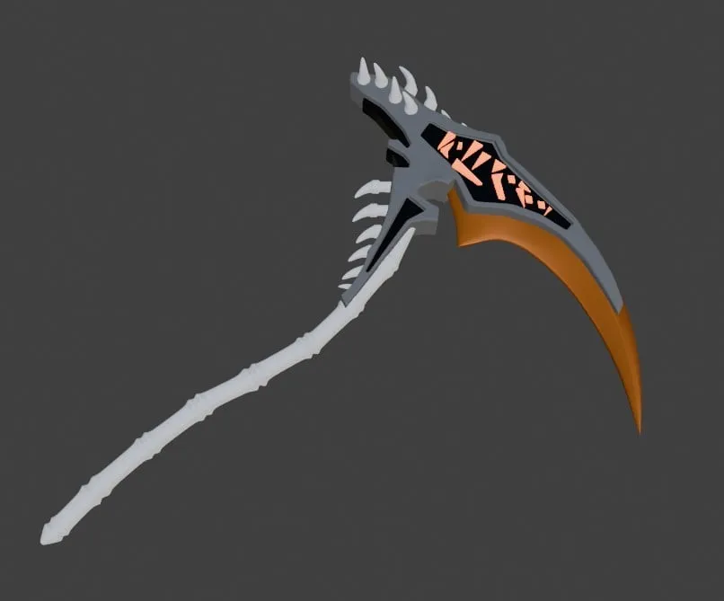 Blox Fruits Hallow Scythe by gbombadon - MakerWorld