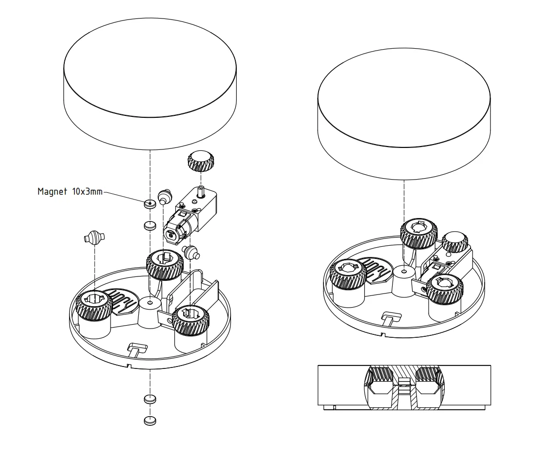 Rotating Display Stand - Free 3D Print Model - MakerWorld