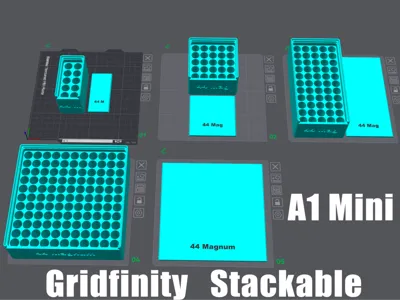 Gridfinity Ammo Boxes | Collection - MakerWorld: Download Free 3D Models
