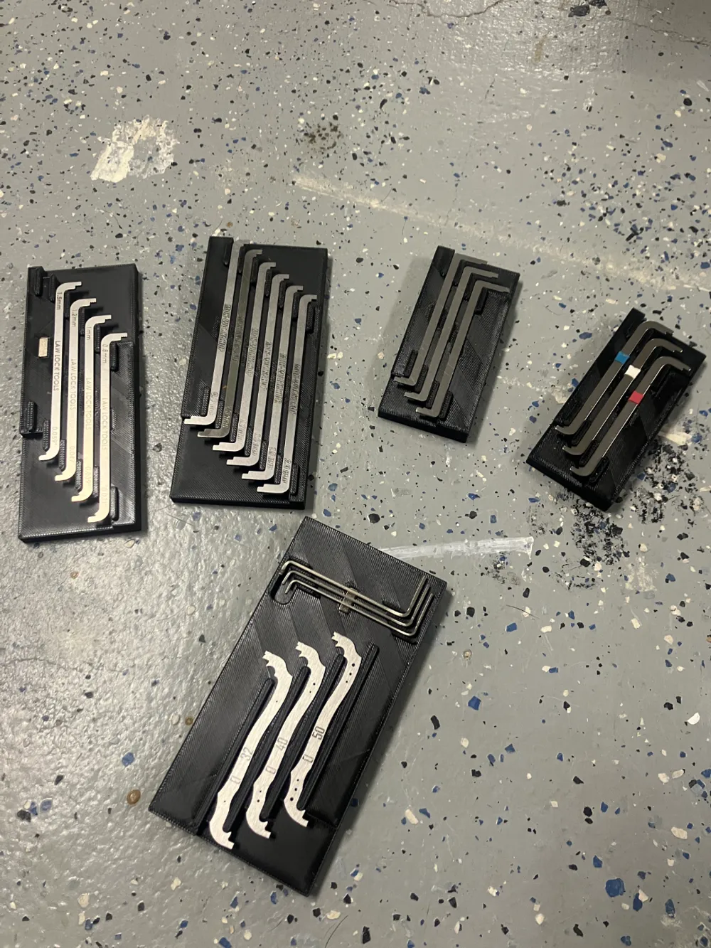 Locksport TOK Tension Tool holders by mharter_P1S - MakerWorld