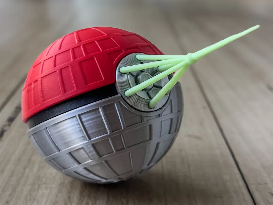 R2-D2 Poke Ball - Multi Part AMS Optional - Free 3D Print Model ...
