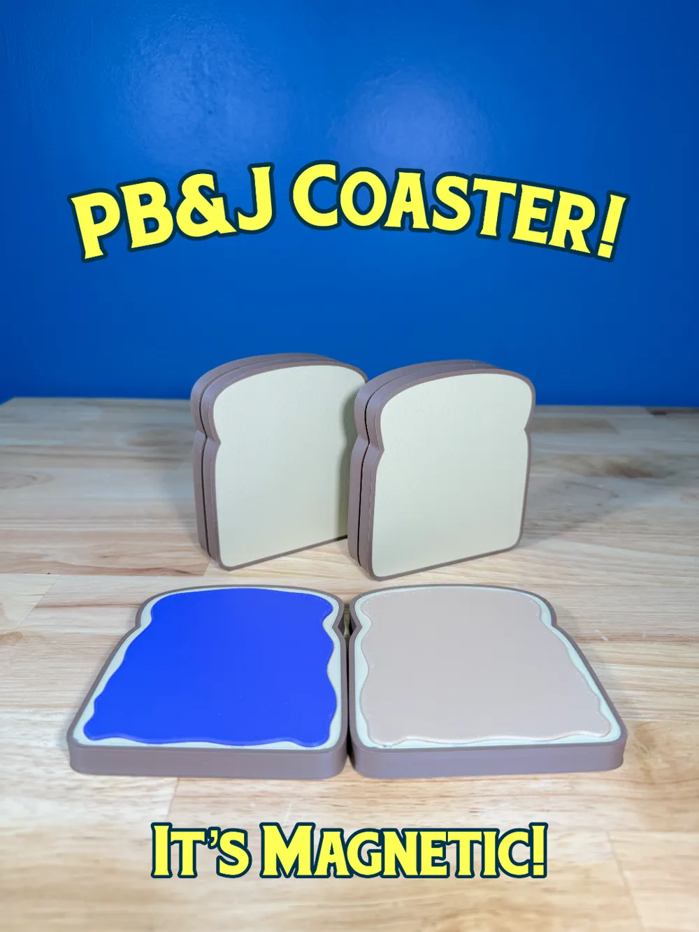 Sandwich Coaster by lukeinthegarage MakerWorld: Download Free 3D Models