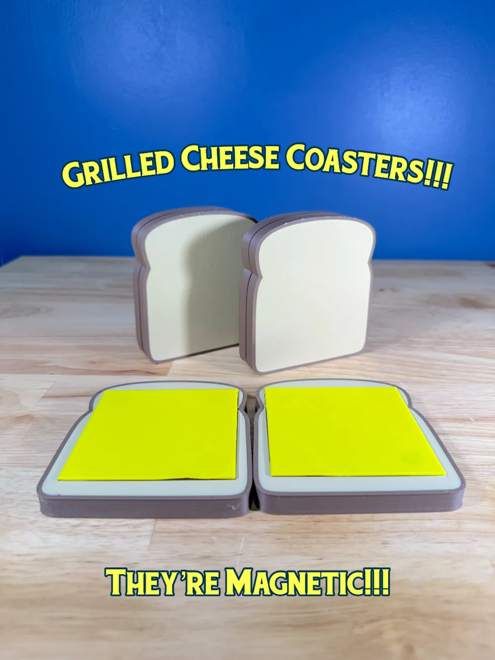 Sandwich Coaster by lukeinthegarage MakerWorld: Download Free 3D Models