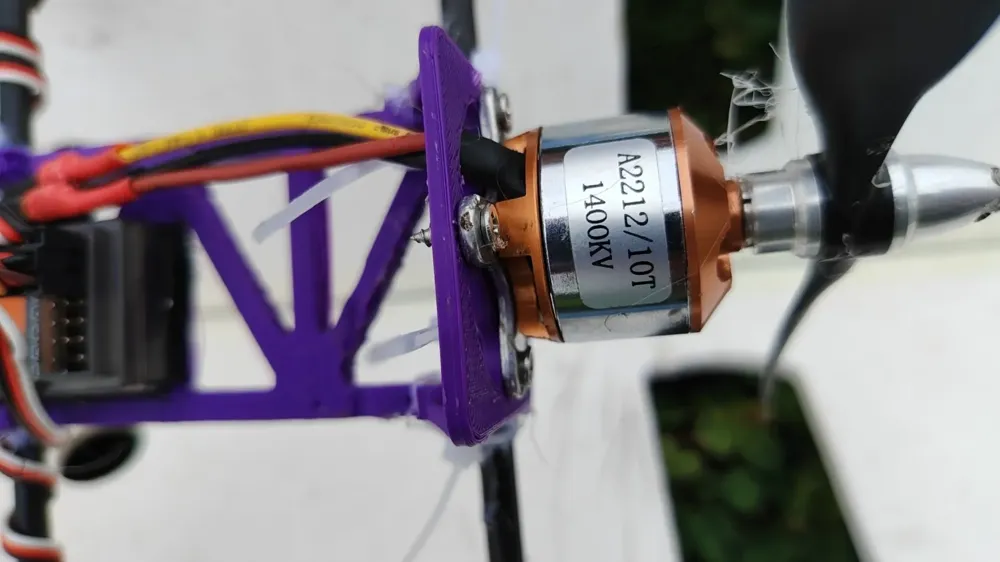 Paper Airplane Motor Mount v3.0 by user_1306231370 - MakerWorld