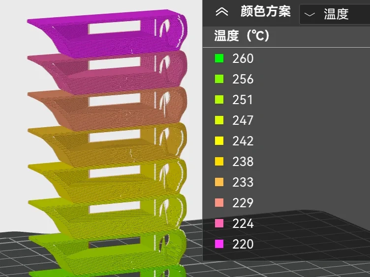 PETG Temperature Test Tower_220°-260° by user_3412395519 MakerWorld ...