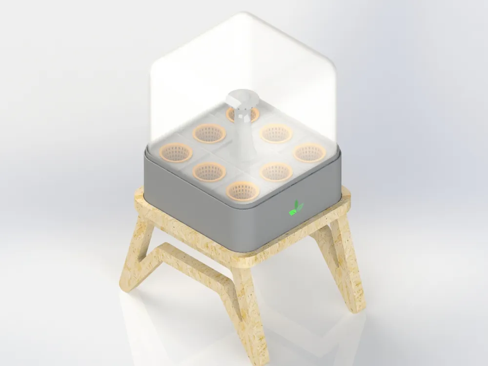 Modular Mini Greenhouse for Sprouting and Cultivation by ARMFGLAB ...
