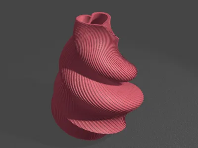 Valentine's day vase - Free 3D Print Model - MakerWorld