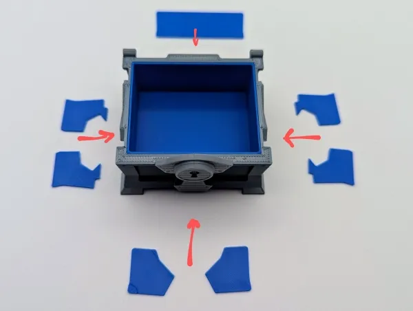 Fortnite Rare Chest - Free 3D Print Model - MakerWorld