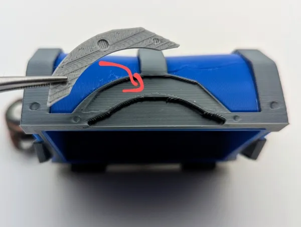 Fortnite Rare Chest - Free 3D Print Model - MakerWorld