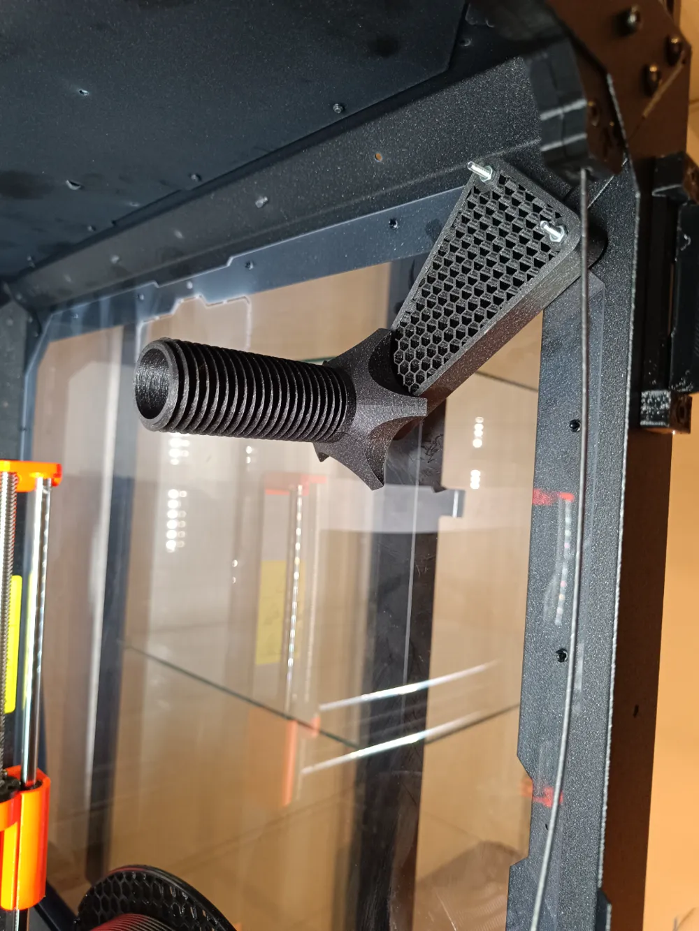 Prusa Enclosure filament holder by Donbacon - MakerWorld