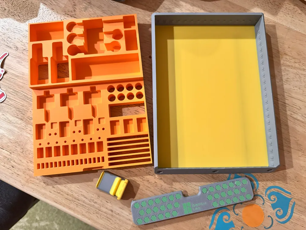 AMS Riser V2 Drawer Insert by lostwriter MakerWorld: Download Free 3D ...
