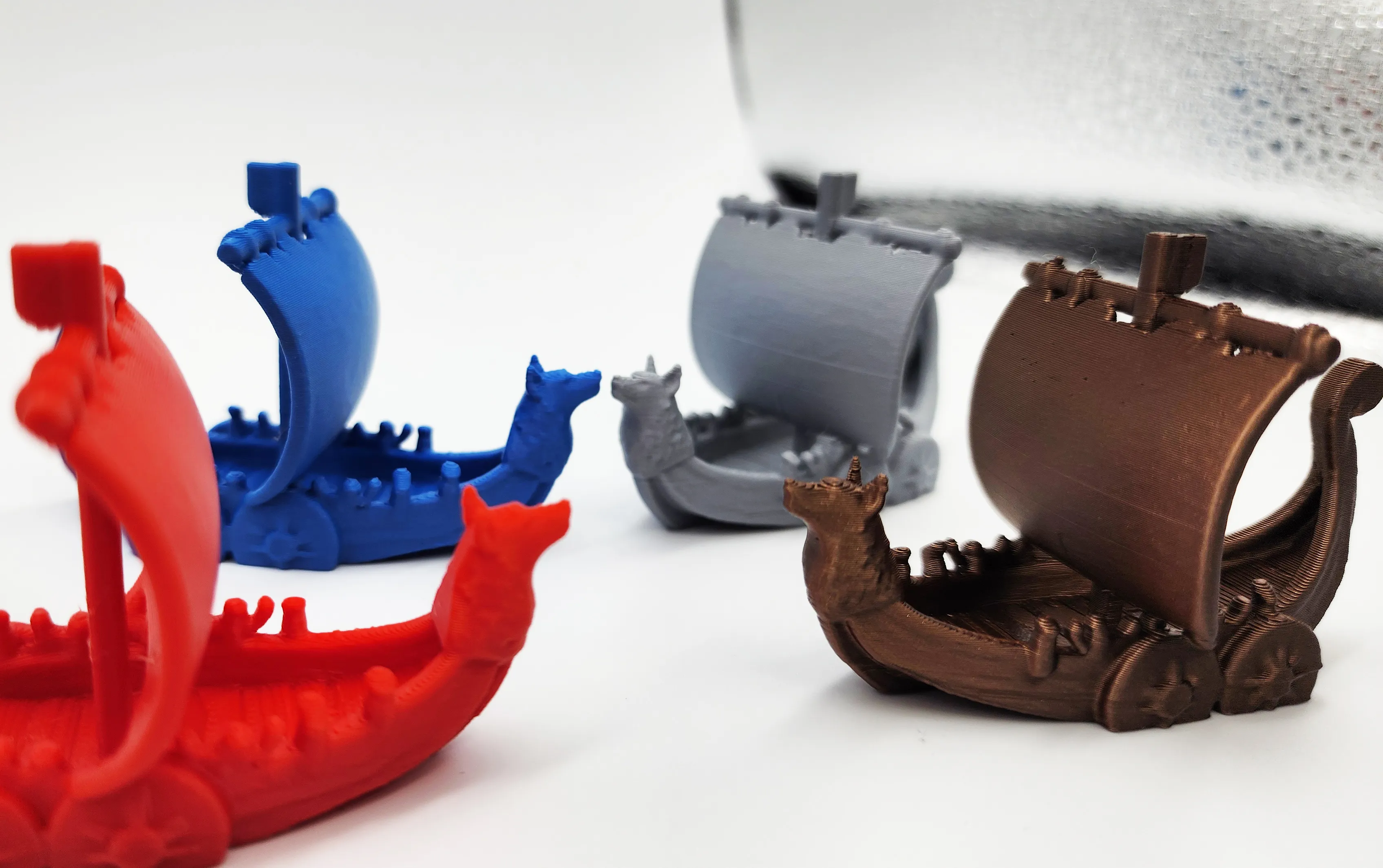 Viking Longship Benchmark - No Supports - Free 3D Print Model - MakerWorld