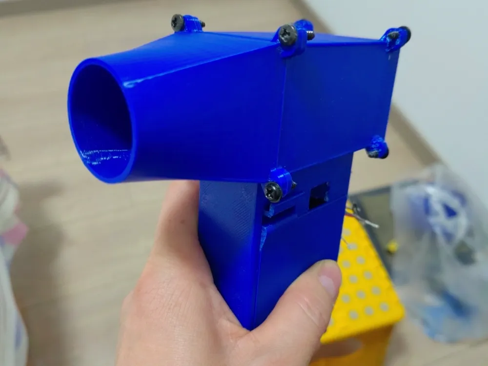 Handheld Violent Wind Turbine Housing by user_4013563669 - MakerWorld