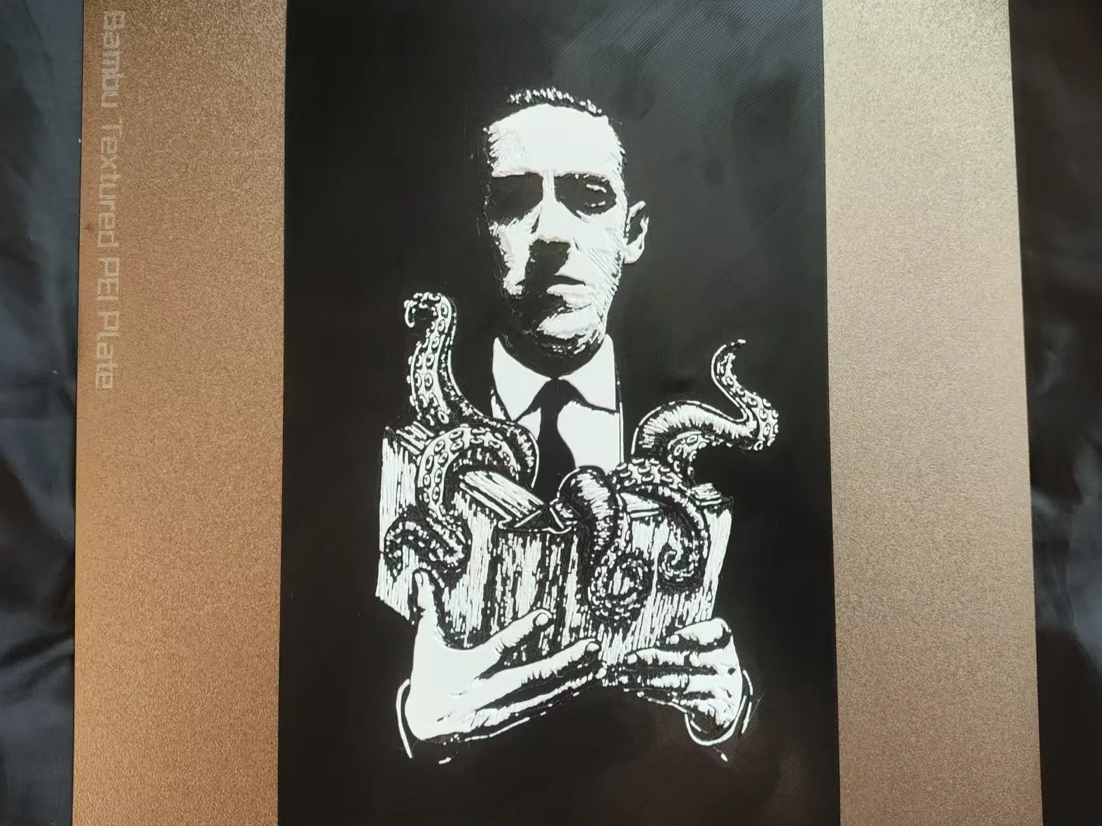 Lovecraft, Father of the Cthulhu Mythos HueForge Photograph by Golden ...