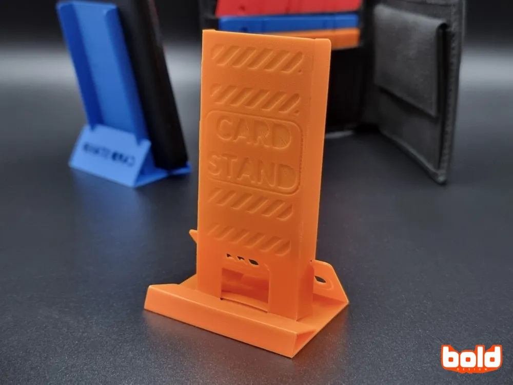 Card Stand phone holder by Bold designMakerWorld: Download Free 3D Models