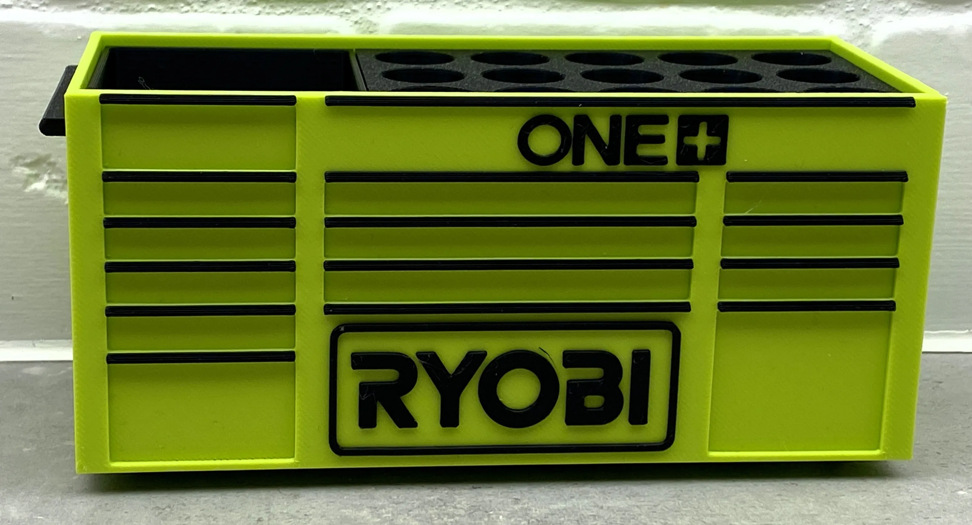 Ryobi Inspired Desktop Work Toolbox Pen fan art by Mrtk1970 MakerWorld ...