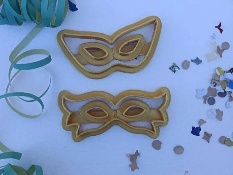 Simple Carnival Mask Cookie Cutter by Marta27 - MakerWorld