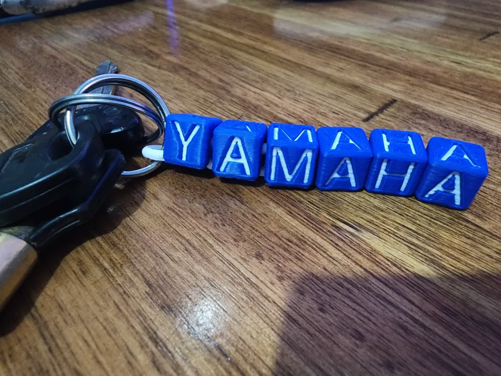 Yamaha Keychain Remixed by FCON - MakerWorld