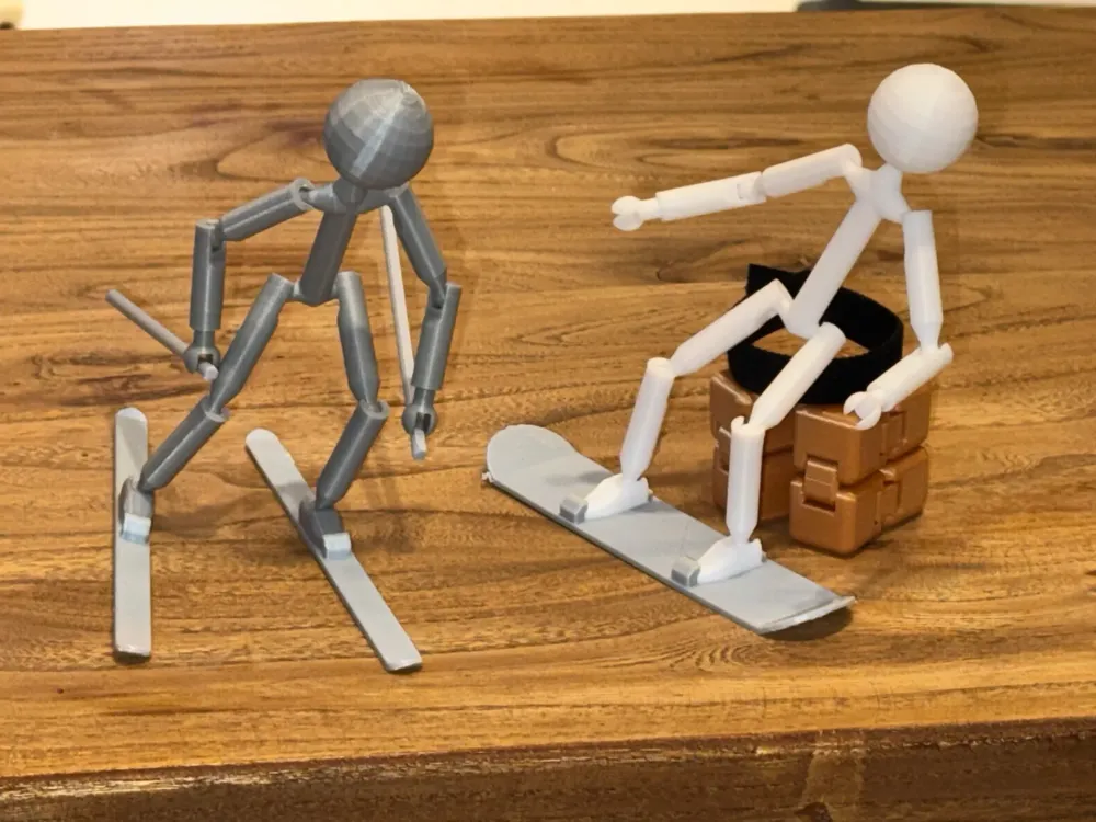 Stickman Ski Suit by shiermeao - MakerWorld