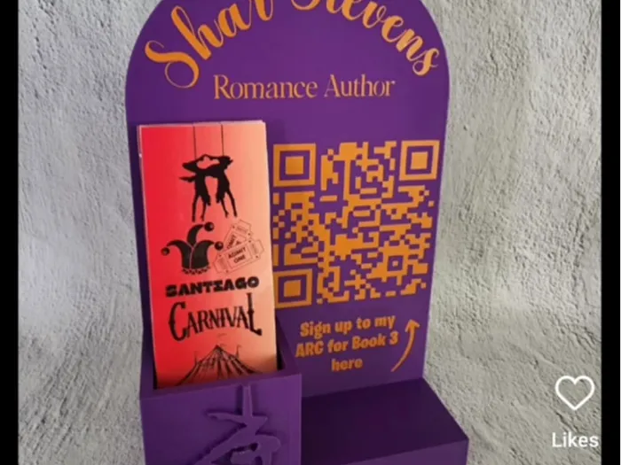 Bookmark Display Stand by GreenFoxCreative - MakerWorld