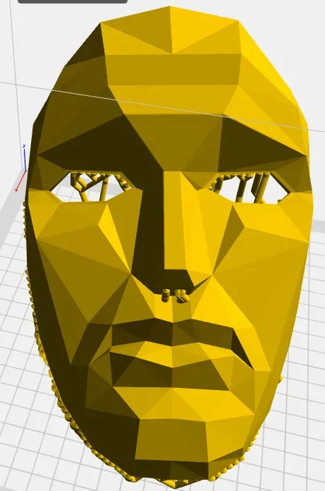 Squid games frontman mask for cosplay by user_3365665492 - MakerWorld