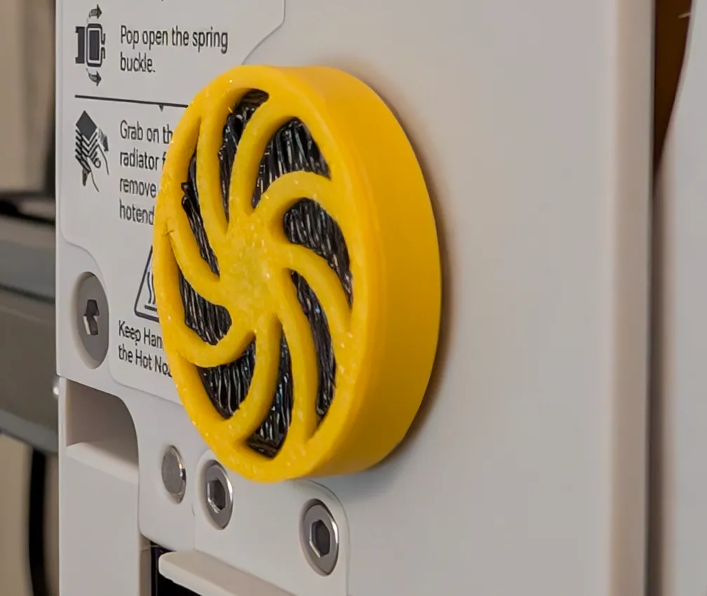 A1/A1 Mini Extruder Cover with Hotend Flap and Wheel - Free 3D Print ...