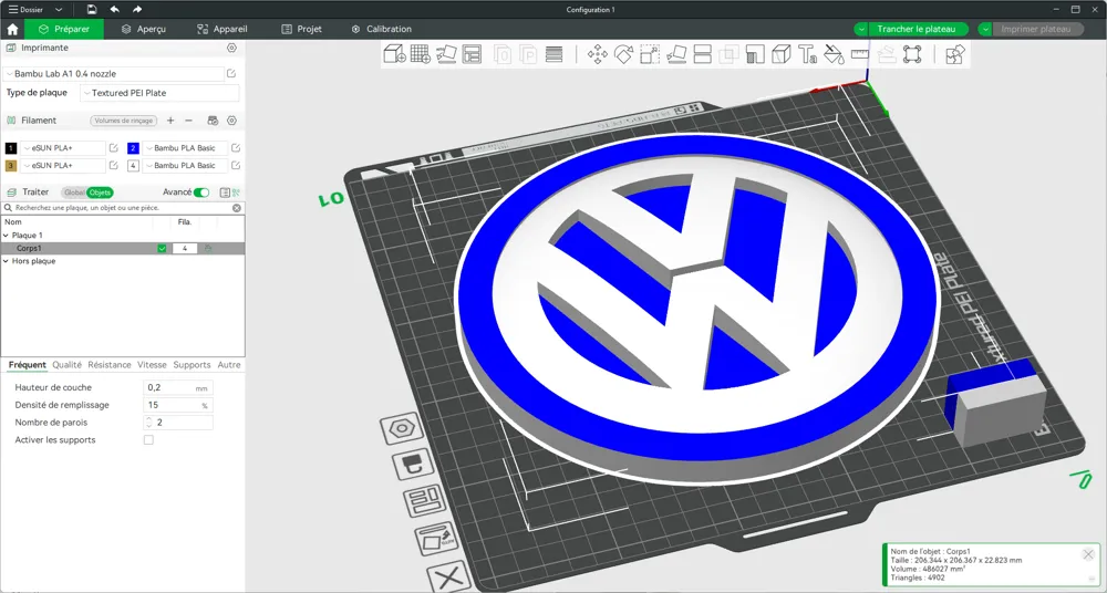 VW Sign by Thierry - MakerWorld