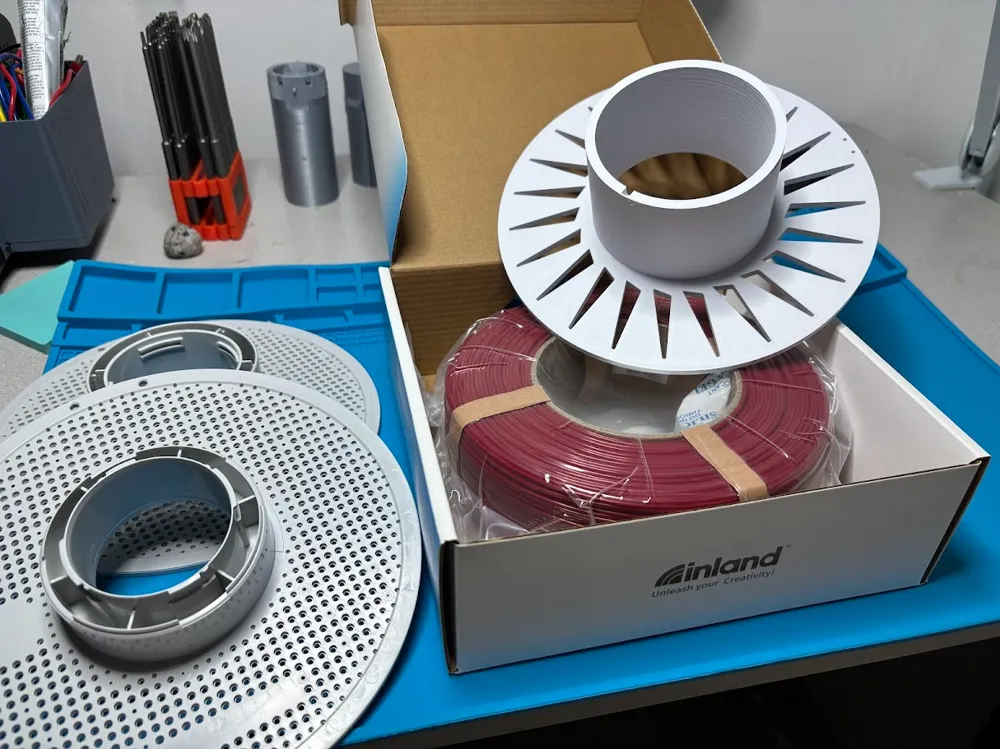 Microcenter Inland Spooless to Bambu Spool Adapter by Makr 513 ...