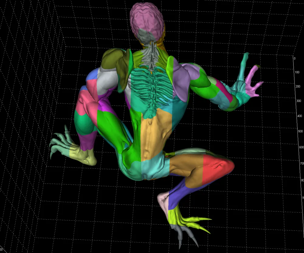 Life-Size Resident Evil 2 Licker 3D Model by Ryan - MakerWorld