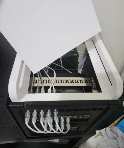 10 inch homelab mini rack. by generic_user_acct MakerWorld: Download ...