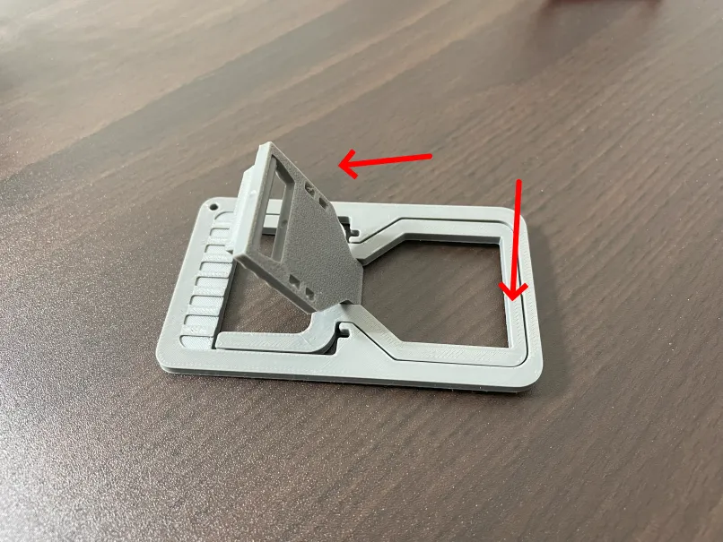 Card Foldable Phone Holder / Phone Stand by mail.iou MakerWorld ...