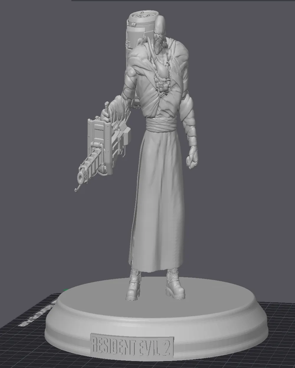 Life Size Resident Evil 3 Nemesis Page 1 - Free 3D Print Model - MakerWorld