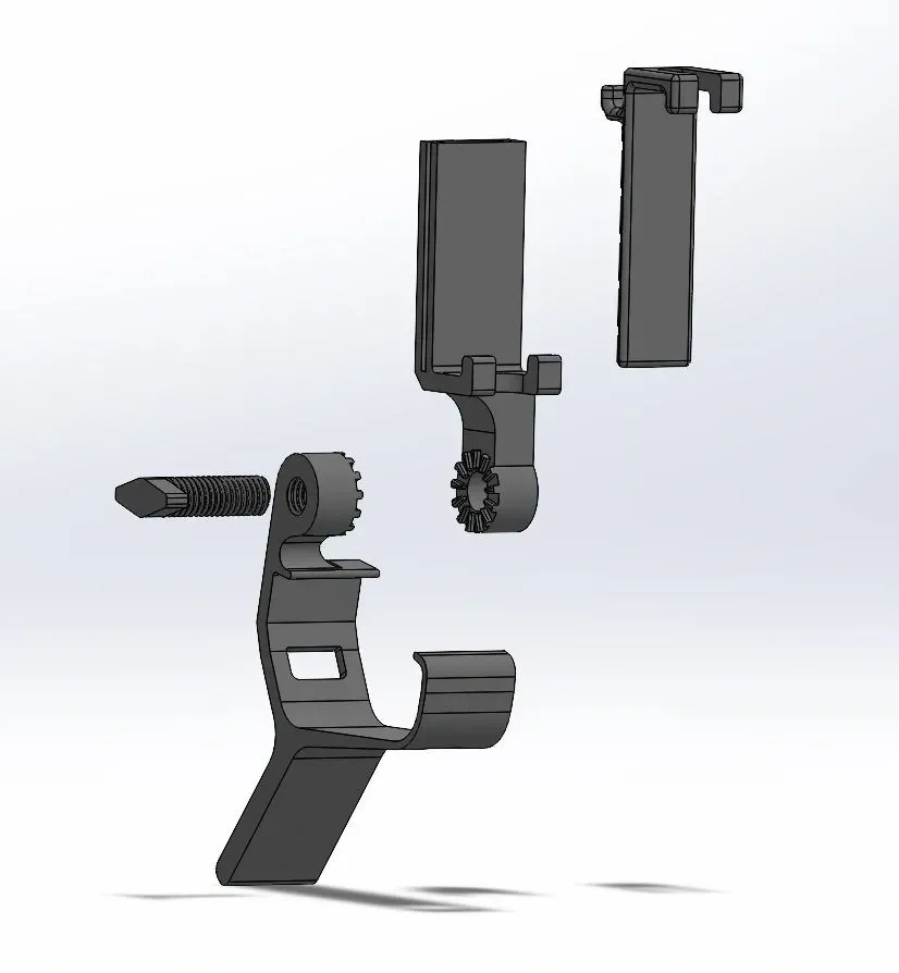 Gen 2 Ice Wolf Controller Phone Holder - Free 3D Print Model - MakerWorld