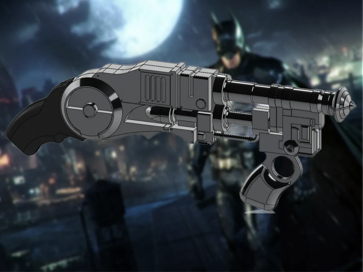 Batman Arkham Grapnel Gun by Amon_etMors MakerWorld: Download Free 3D ...