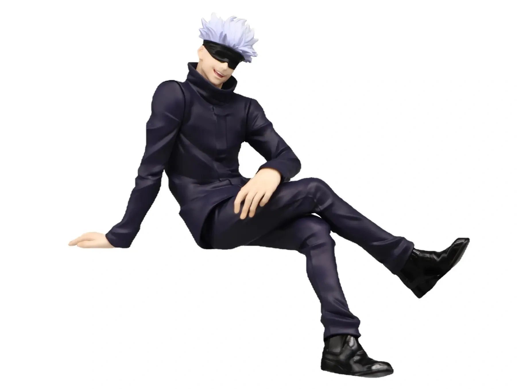 Jujutsu Kaisen Sitting Gojo Satoru Model Figurine Anime Model by Black ...