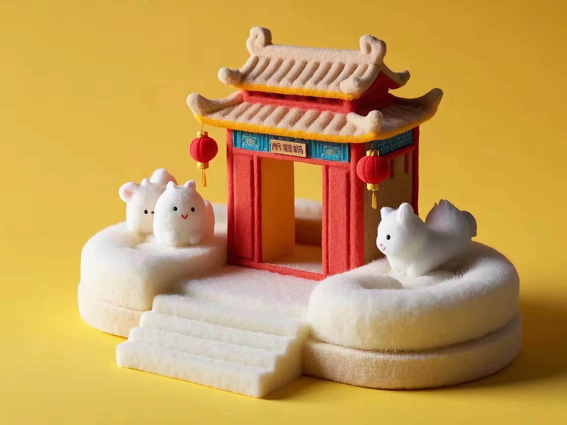 Ancient City Gate Print-in-Place Suitable for A1 mini by 库尔勒 - MakerWorld