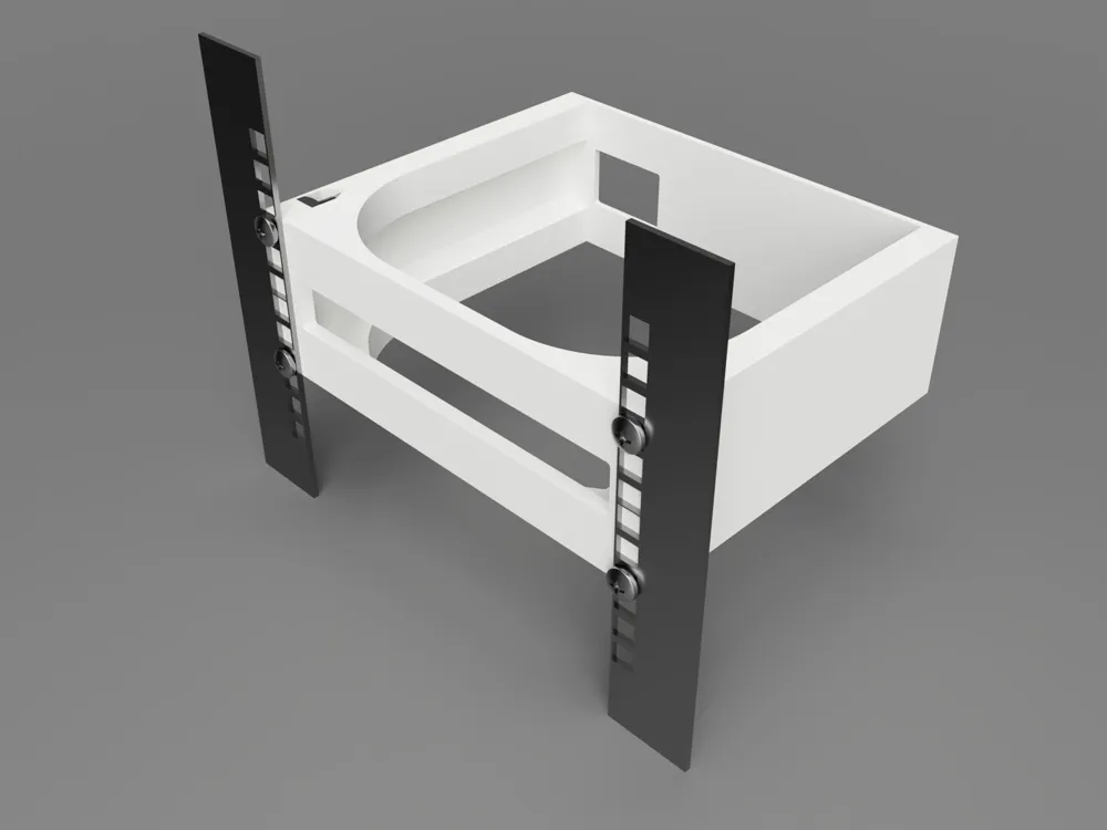 Unifi USW Enterprise 8 PoE - 10 inch rack mount by asusplayer - MakerWorld