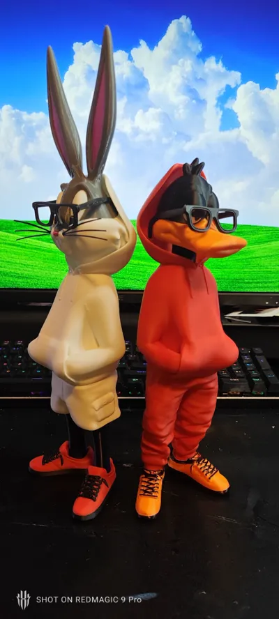 Daffy Duck head for Urban Bugs Bunny Model by FunSizeRetro - MakerWorld