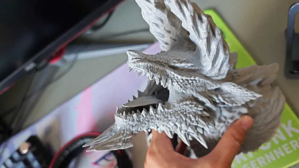 Monster Hunter Zinogre Bust Remixed by user_4273859933 MakerWorld ...