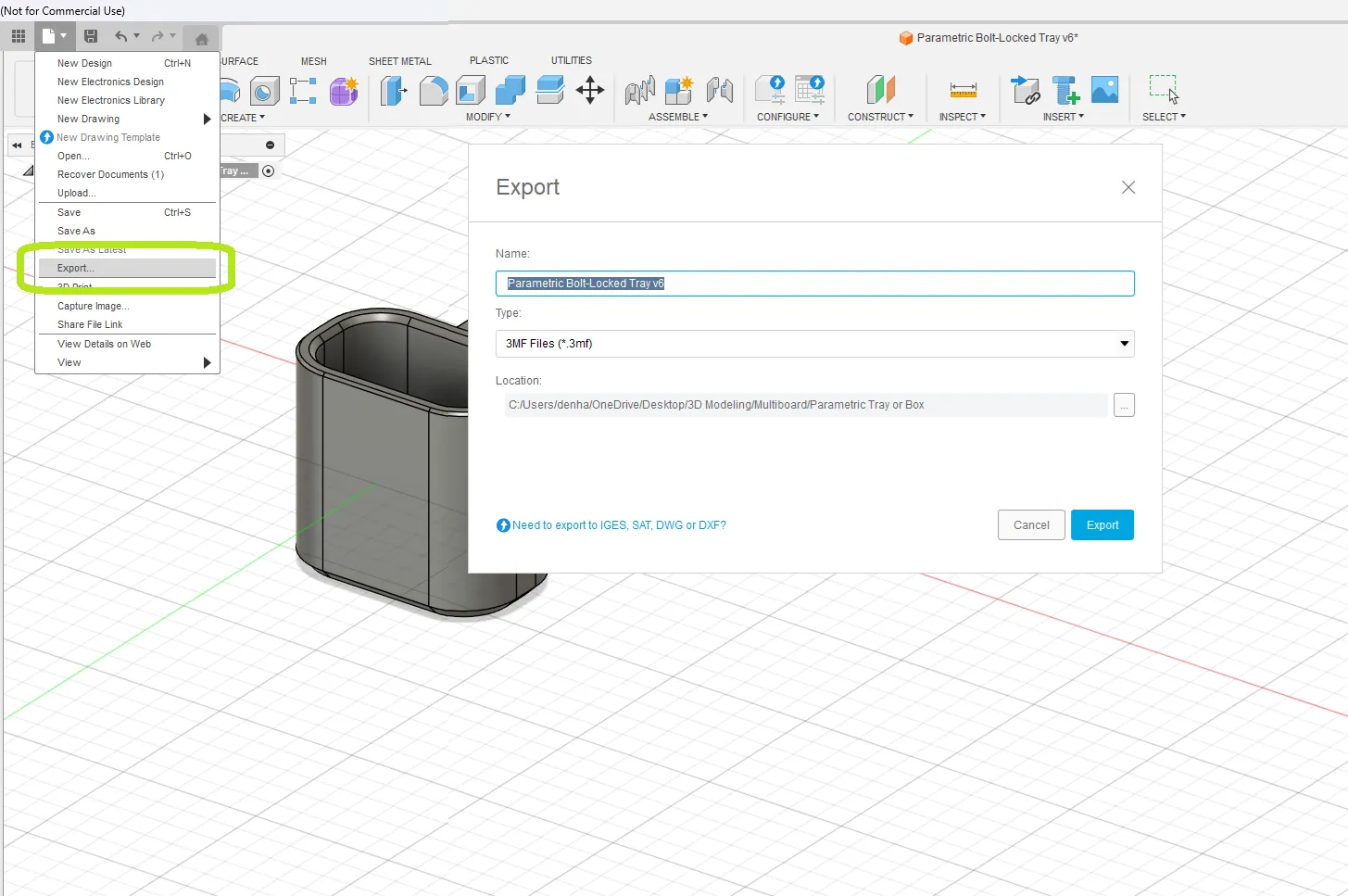 Parametric Multiboard Bins (Custom Bin Generator) by CaliperDaddy ...