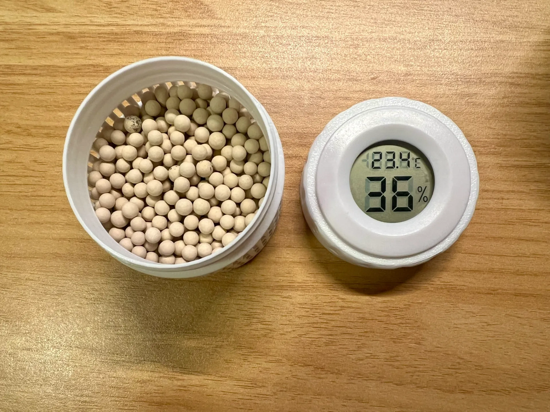 Bambu Lab Original Spool Bay Desiccant Box with Hygrometer (55mm Spool ...