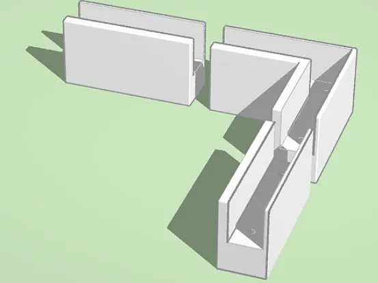 Desk foot riser by s.longwood - MakerWorld