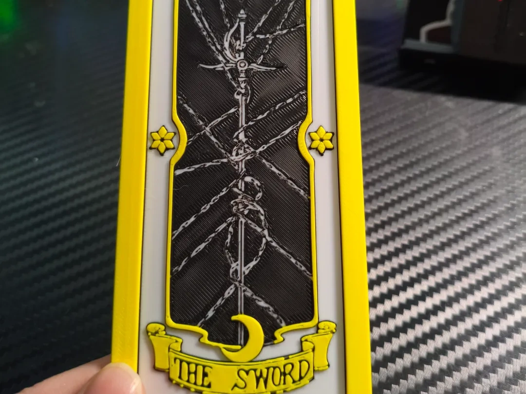 [Cardcaptor Sakura] Clow Card - The Sword by Esharo MakerWorld ...